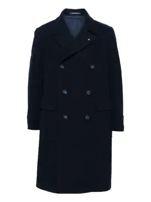 Tagliatore Double-breasted Coat - Black