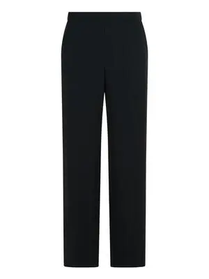 P.a.r.o.s.h Elasticated Waist Trousers - Black