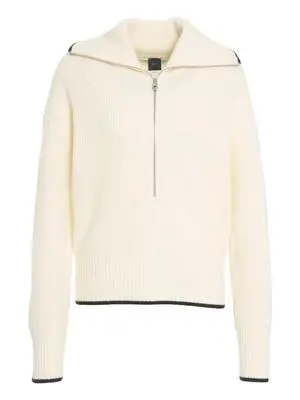 Pinko Pinko Logo Detailed Half-Zip Jumper No