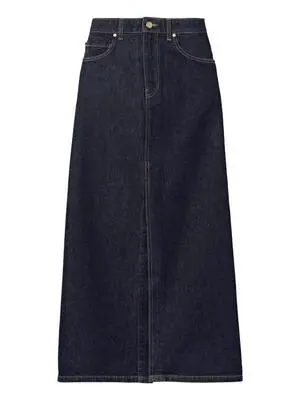 Ulla Johnson The Anais Denim Maxi Skirt - Black