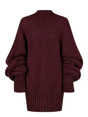 Dries Van Noten Long Sleeve Sweater - Brown