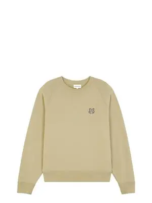 Maison Kitsuné Bold Fox Head Patch Oversized Sweatshirt - Nude