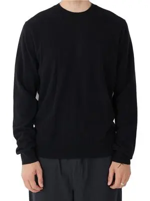 Comme Des Garçons Long-sleeved Sweater - Black