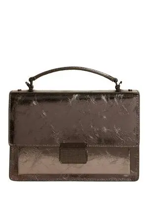 GOLDEN GOOSE Venezia Crossbody Bag - Brown