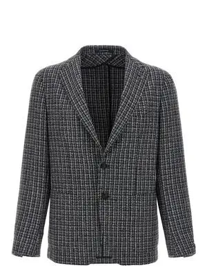 Tagliatore Tweed Blazer - Multicolor