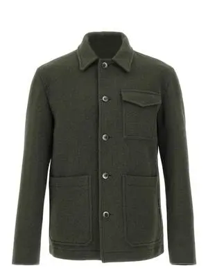 Herno Lapel Collar Jacket - Black