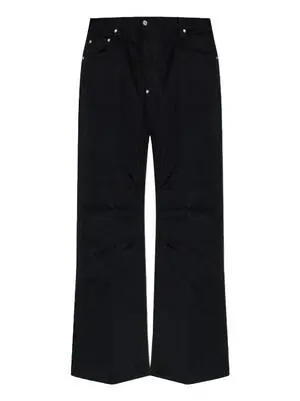 Dsquared2 Icon Logo Embossed Loose-fit Jeans - Black