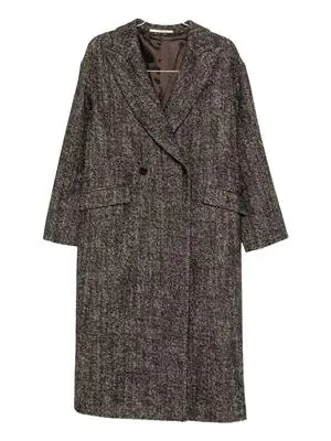 Tagliatore Double-breasted Tailored Coat - Black