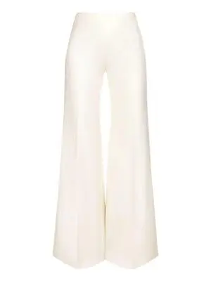 Nina Ricci Wool Trousers - Creme