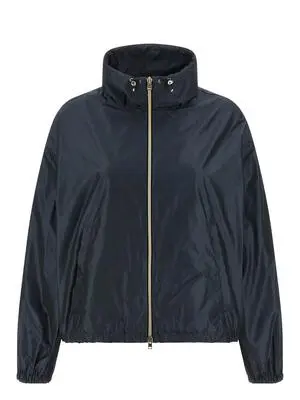 Herno Zip-up Jacket With Drawstring Hem - Black