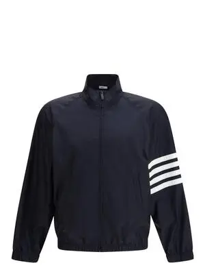 Thom Browne Thom Browne 4-Bar Stripe Zip-Up Track Jacket Navy Blue