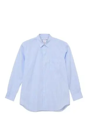Comme Des Garçons Long-sleeved Shirt - Blue