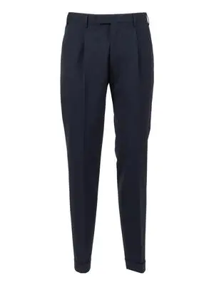 PT PANTALONI Tailored Trousers - Black