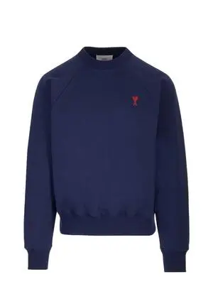 Ami De Coeur Crewneck Sweatshirt - Blue