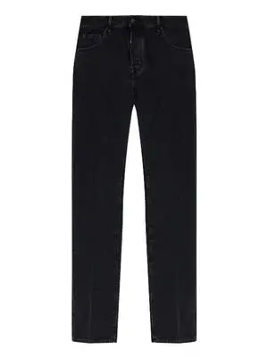 DSQUARED2 Dsquared2 Logo Patch Straight-Leg Jeans