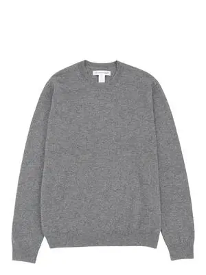 Comme Des Garçons Long Sleeve Crew Neck Sweater - Gray