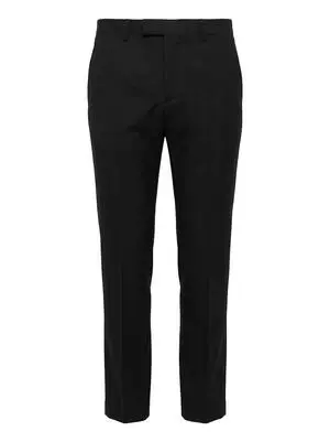 Gucci Straight-leg Pleated Twill Trousers - Black