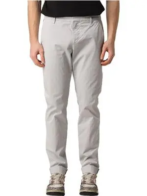 DONDUP Logo Casual Pants - Gray