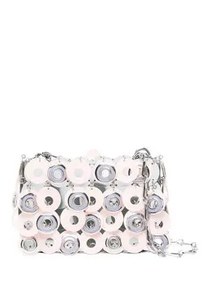 Rabanne Sparkle Discs Shoulder Bag - Silver