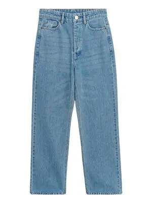 BY MALENE BIRGER Belt Loop Denim Trousers - Denim Blue