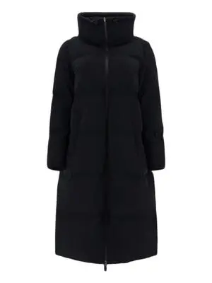 Herno Zip-up Padded Coat - Black