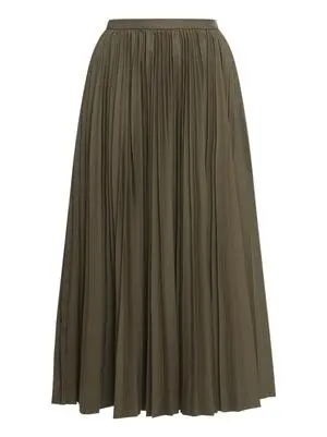 Dior Pleated Midi Skirt - No