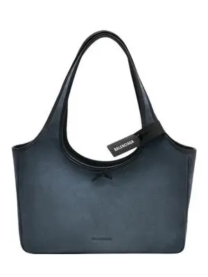 Balenciaga Laundrette Tote Bag - Green