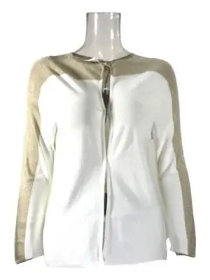 Max Mara Long Sleeve Cardigan - White