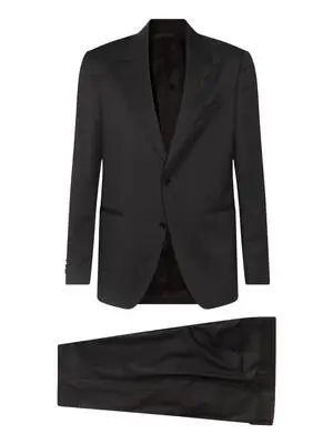 LARDINI Single-breasted Tailored Suits - Black