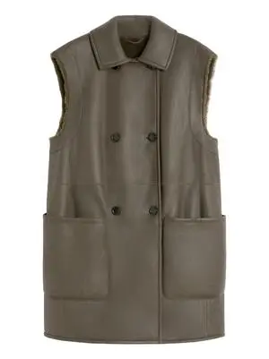 MAX MARA Max Mara Oversized Double-Breasted Gilet