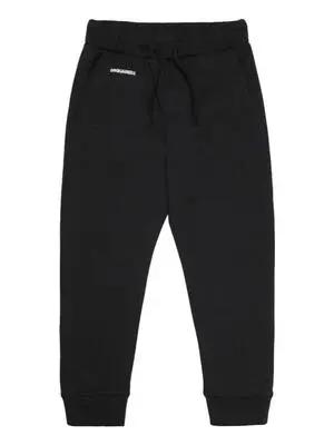 Dsquared2 Teen Sport Print Track Pants - Black