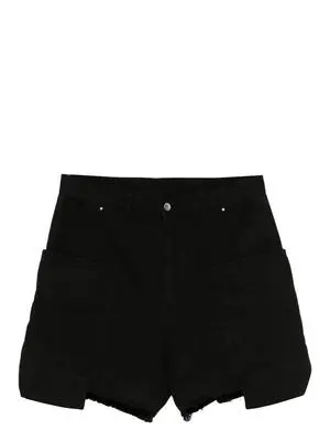 Rick Owens Bermuda Cargo Shorts - Black
