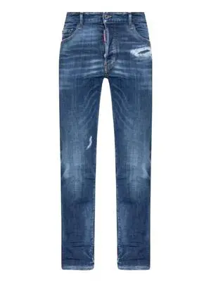 Dsquared2 Distressed Skinny Jeans - Blue