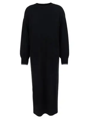 PINKO Pinko Puerto Rico Knitted Midi Dress