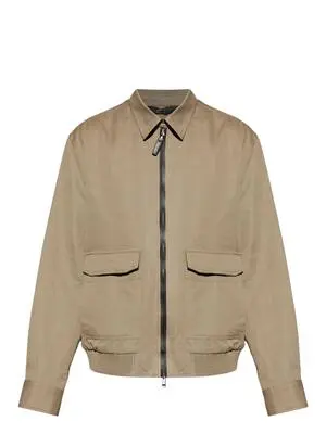 Brioni Long-sleeved Casual Jacket - Nude