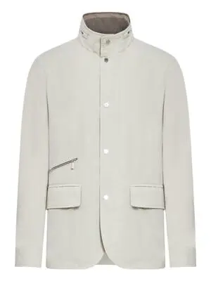 MOORER Sten-at Jacket - Ivory