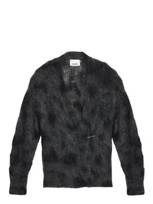 Isabel Marant Étoile Long Sleeve V-neck Cardigan - Anthracite