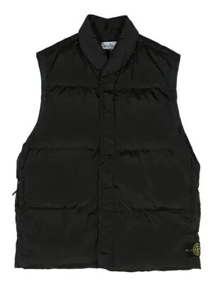 Stone Island Compass Badge Padded Gilet - Black