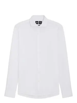Hugo Boss Piqué Shirt - White