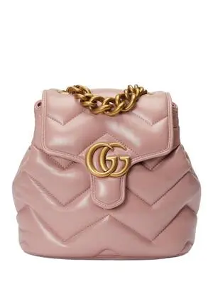 Gucci Gg Marmont Backpack - Pink