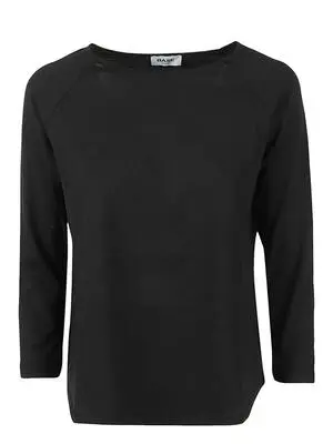 BASERANGE Long-sleeved Sweater - Black