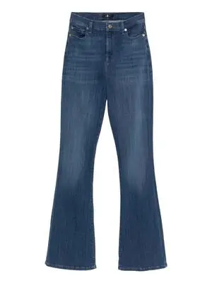 7 For All Mankind Flared Classic Jeans - Blue