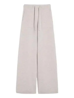 Max Mara Drawstring Knit Trousers - Beige