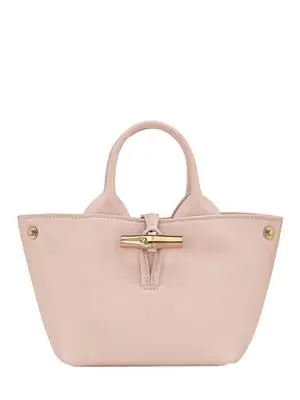 LONGCHAMP Le Roseau Leather Mini Bag