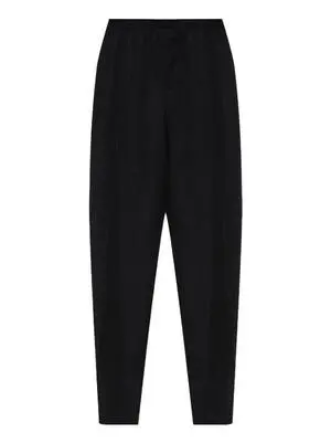 Balenciaga Wide Leg Trousers - Black