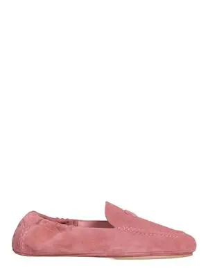 Celine Adam Loafers In Suede Calfskin - Pink