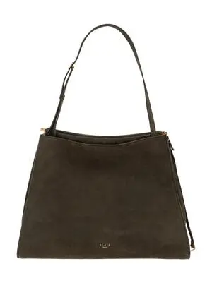 Alaïa Medium Le Click Shoulder Bag - Black