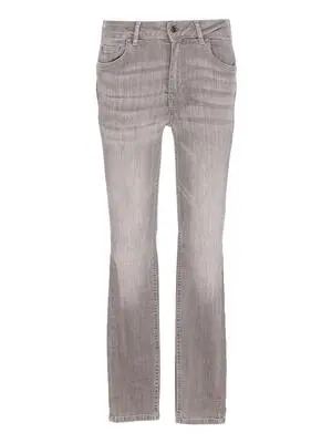 Liu Jo Liu Jo High-Rise Skinny Jeans Gray
