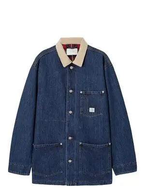AIMÉ LEON DORE Aime Leon Dore Corduroy-Trimmed Denim Jacket