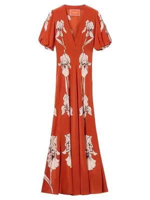 La DoubleJ Marlene Midi Dress - Red